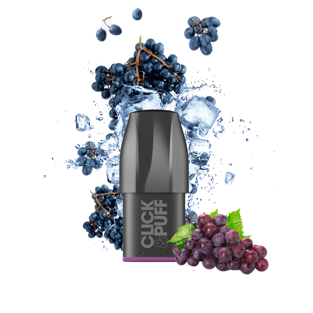 Ice Grape X-Bar Pod Click & Puff - Jwell Centre